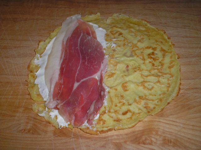 The Briny Lemon: Prosciutto, Asparagus, and Mascarpone Crepes