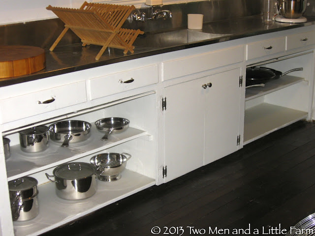 HOw To COVERING THE OPEN KITCHEN CABINETS WITH FABRIC