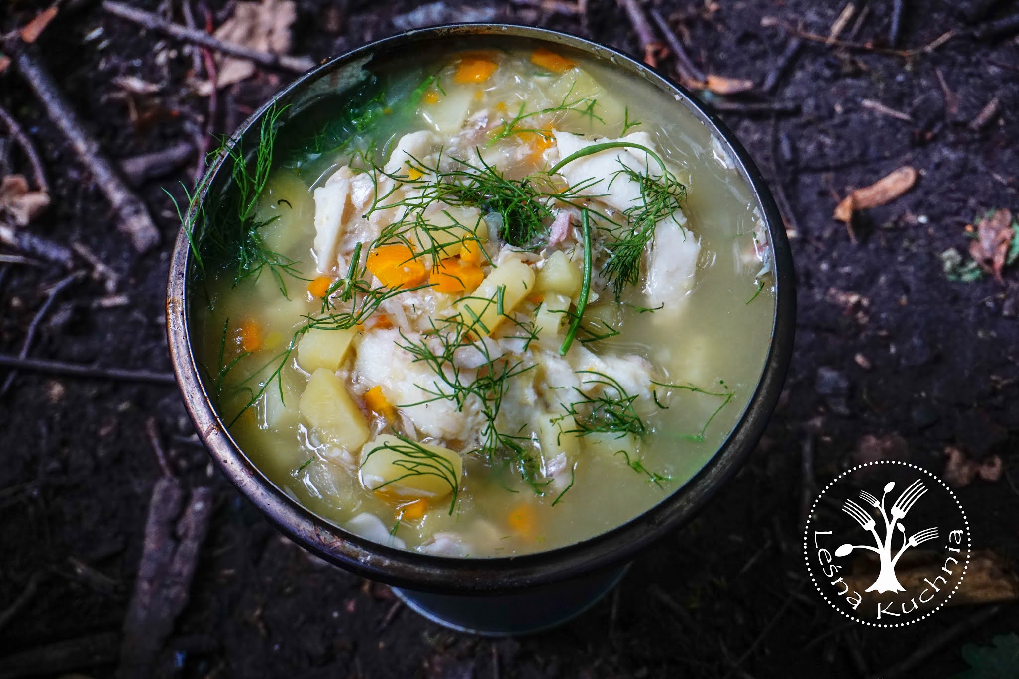 Leśna Kuchnia cz. 132 – Ucha / Zupa rybna - Leśna Kuchnia