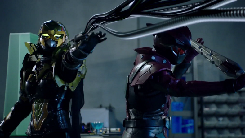 Rangers lutam contra Blaze e Roxy no primeiro clipe de Power Rangers ...