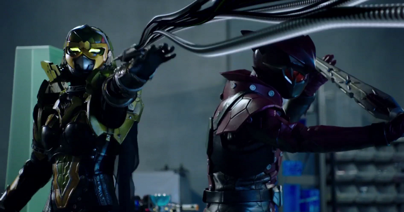 Rangers lutam contra Blaze e Roxy no primeiro clipe de Power Rangers ...