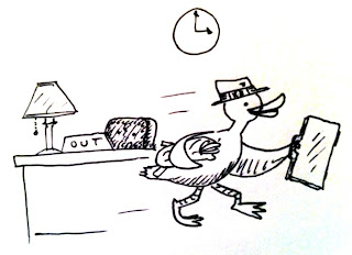 Unorthoducks: Leaving Work Early