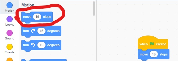 How to make a simple project in Scratch
