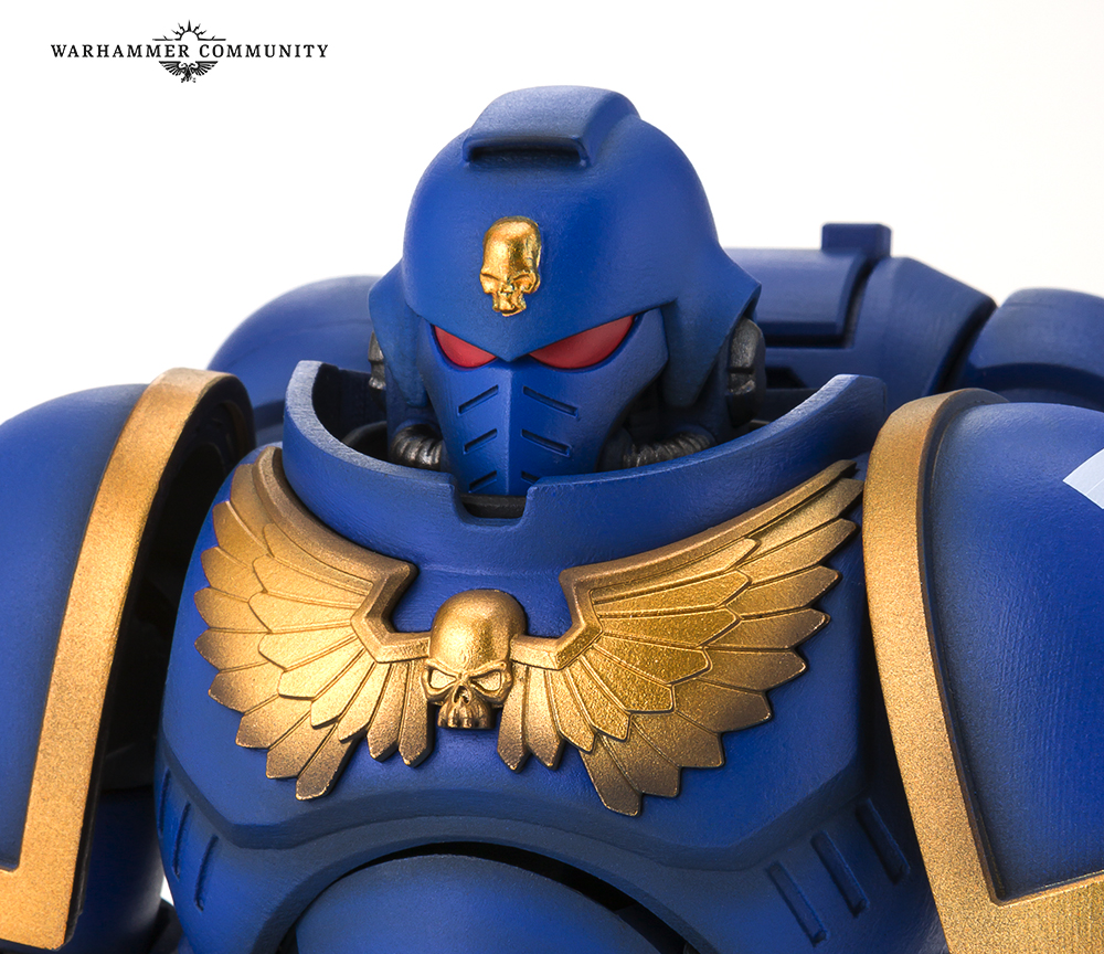 Warhammer 40,000 - Primaris Space Marine Mark X Tacticus armour (Bandai)