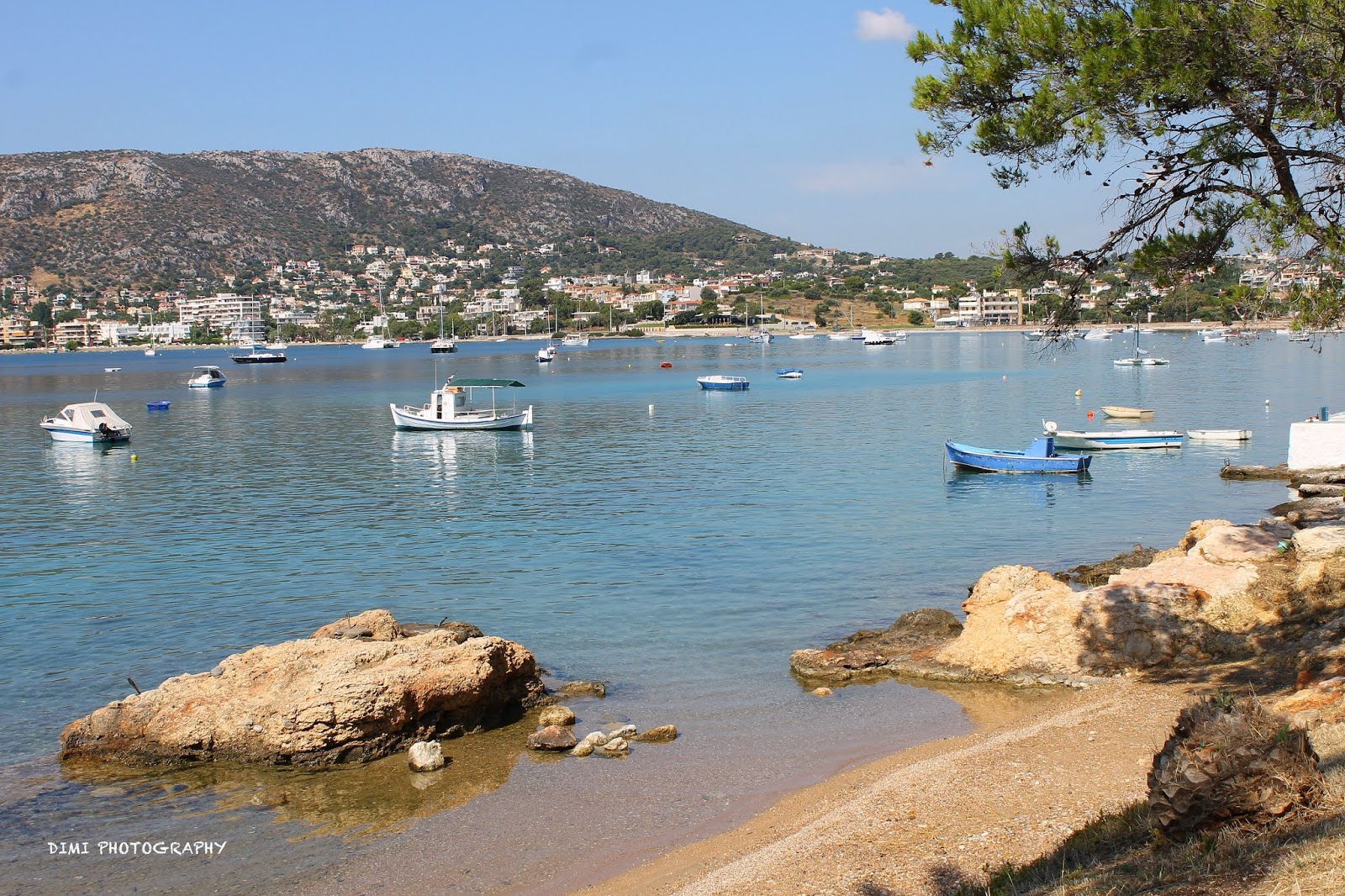 Aussie Dimi decoupage: My Greek Summer (Port Rafti)