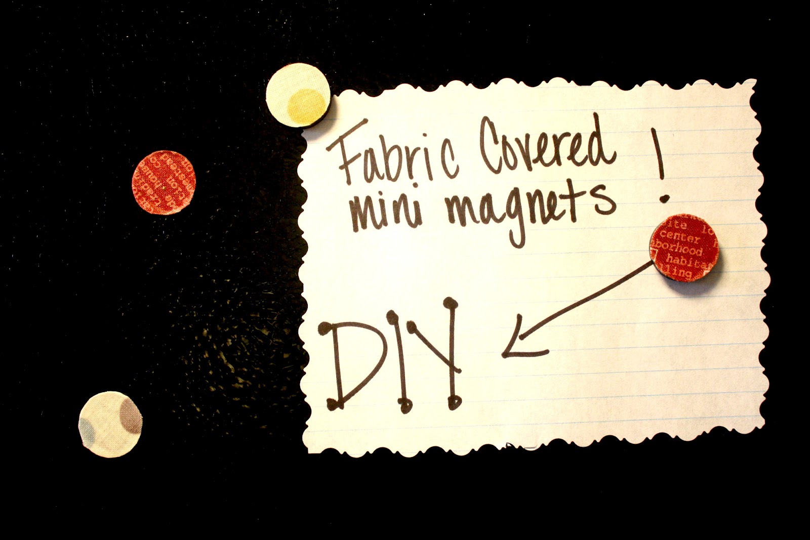 lazy sunday project: mini-magnet diy | ASPEN SUMMIT