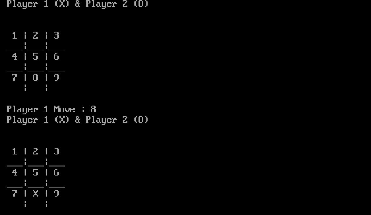 Write C Program To Implement Tic Tac Toe Game 9311