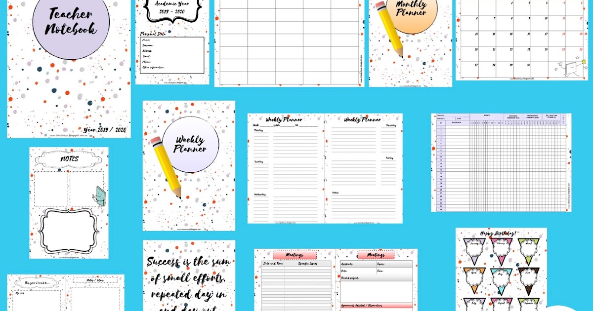 IDEALEDUCA: TEACHER NOTEBOOK