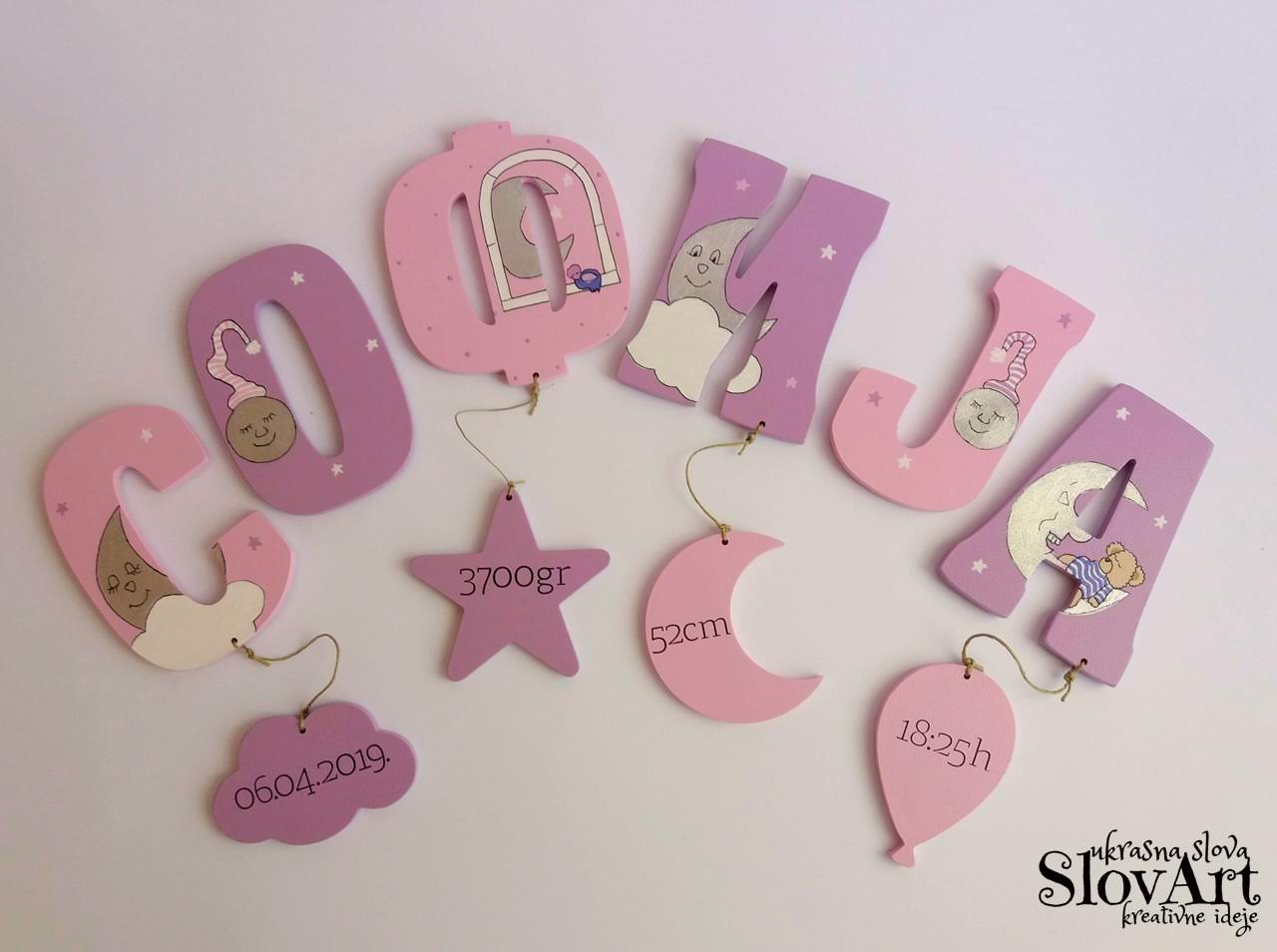 Ukrasna slova i dodaci : Luna : SlovArt - Ukrasna slova | Ramovi ...