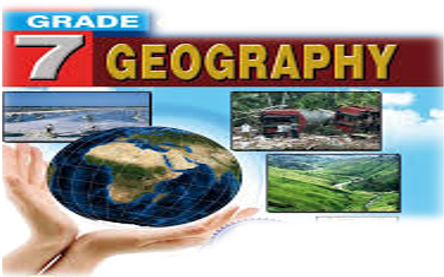 Grade 7 Geography English Medium