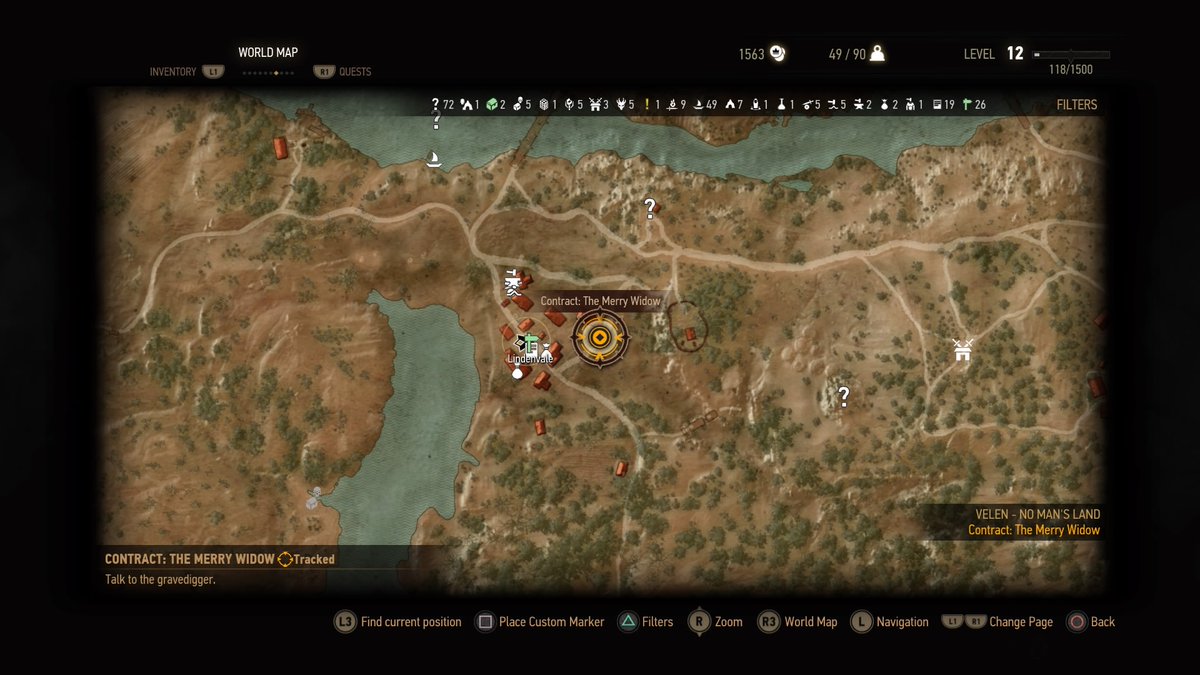 The Witcher 3 Walkthrough - Contracts: The Merry Widow