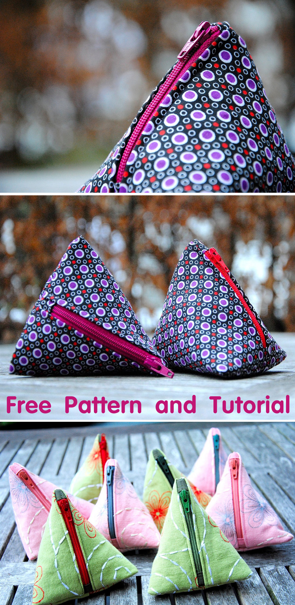 Pyramid Bag Tutorial ~ Free-Tutorial.net