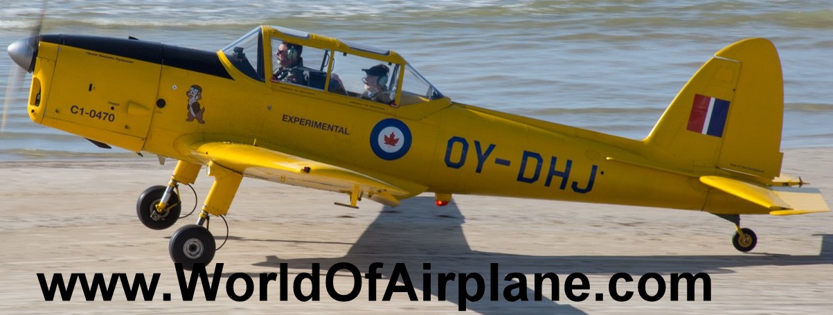World Of Airplane : de Havilland Canada DHC-1 Chipmunk is a Tandem, Two ...