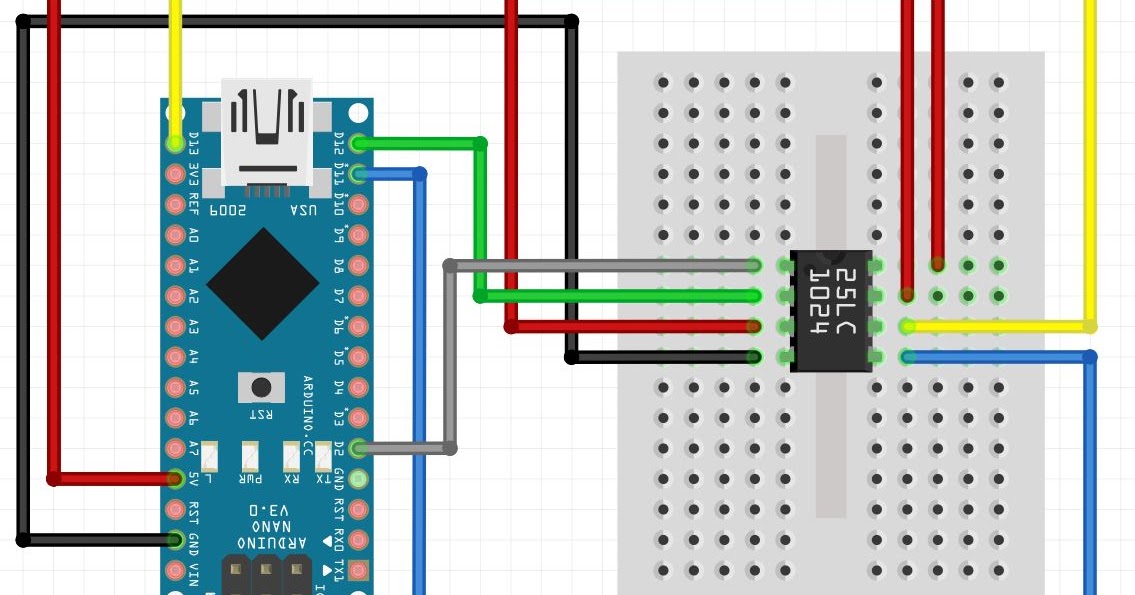 BlackBox: SPI программатор на Arduino Nano