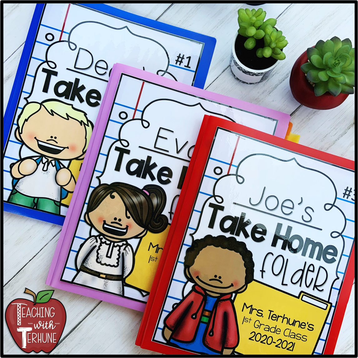 Teaching With Terhune: Daily Take Home Folders
