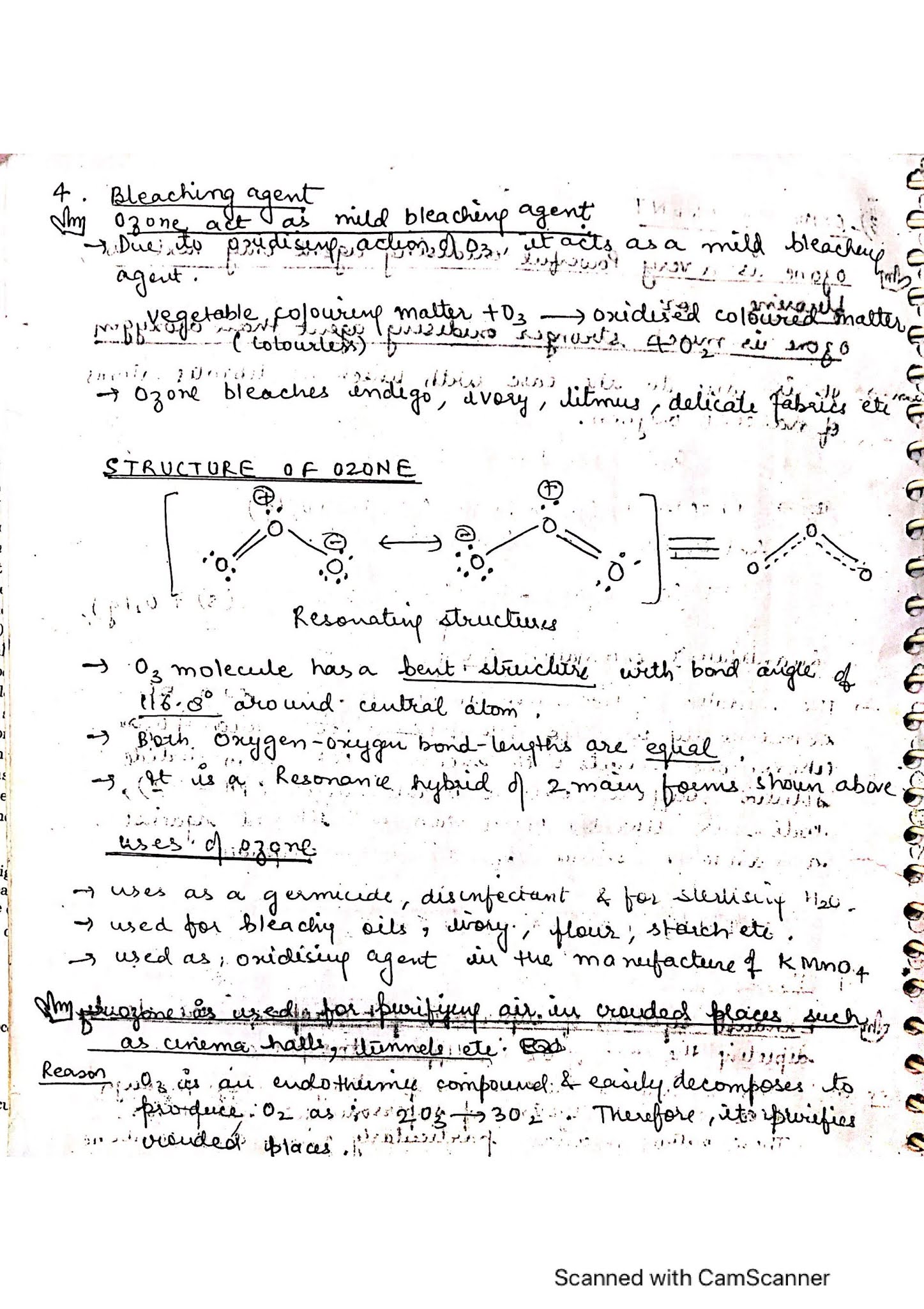 Chemistry Chapter 7- The P-Block Elements Part-2 Class 12 Handwritten ...