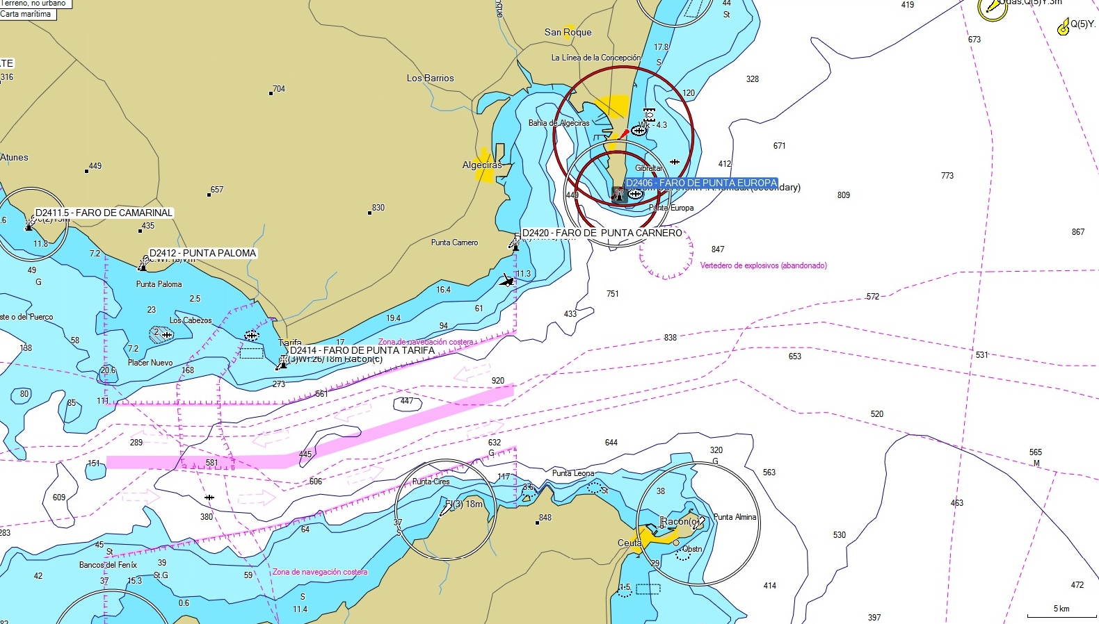 Vuelta Ibérica de los Faros: D2438 - Faro de Punta Europa