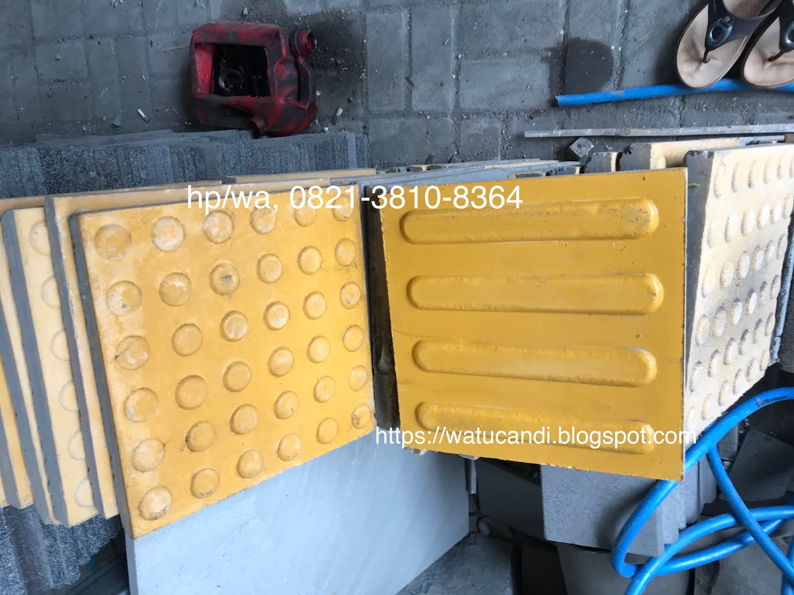 Jual Guiding Blok Bahan Batu Asli Jaminan Mutu Kuat Juga Cetakan Beton ...