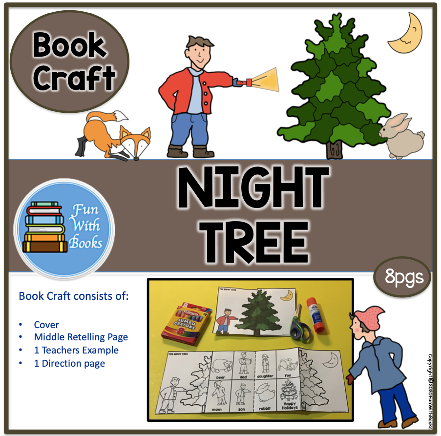 NIGHT TREE BOOK CRAFT ~ Book Units by Lynn