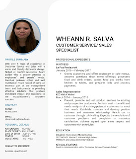 European Style CV format, How European CV looks like