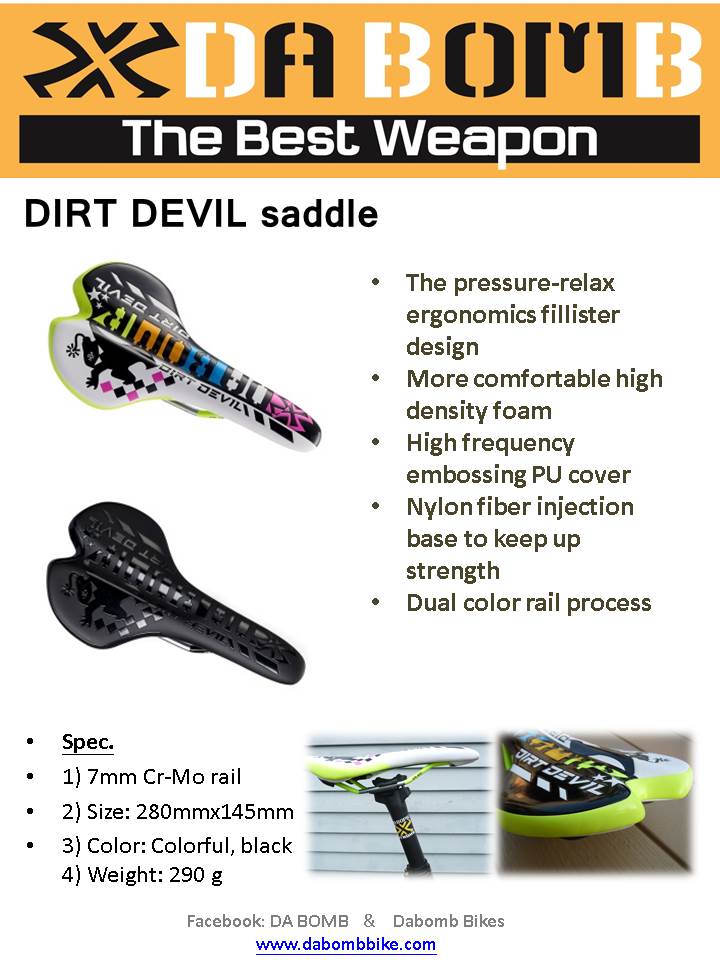 DA BOMB Bikes: Extreme MTB Frames & Components: 2017