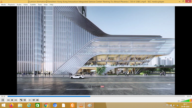 Cinematic Walk through for Building