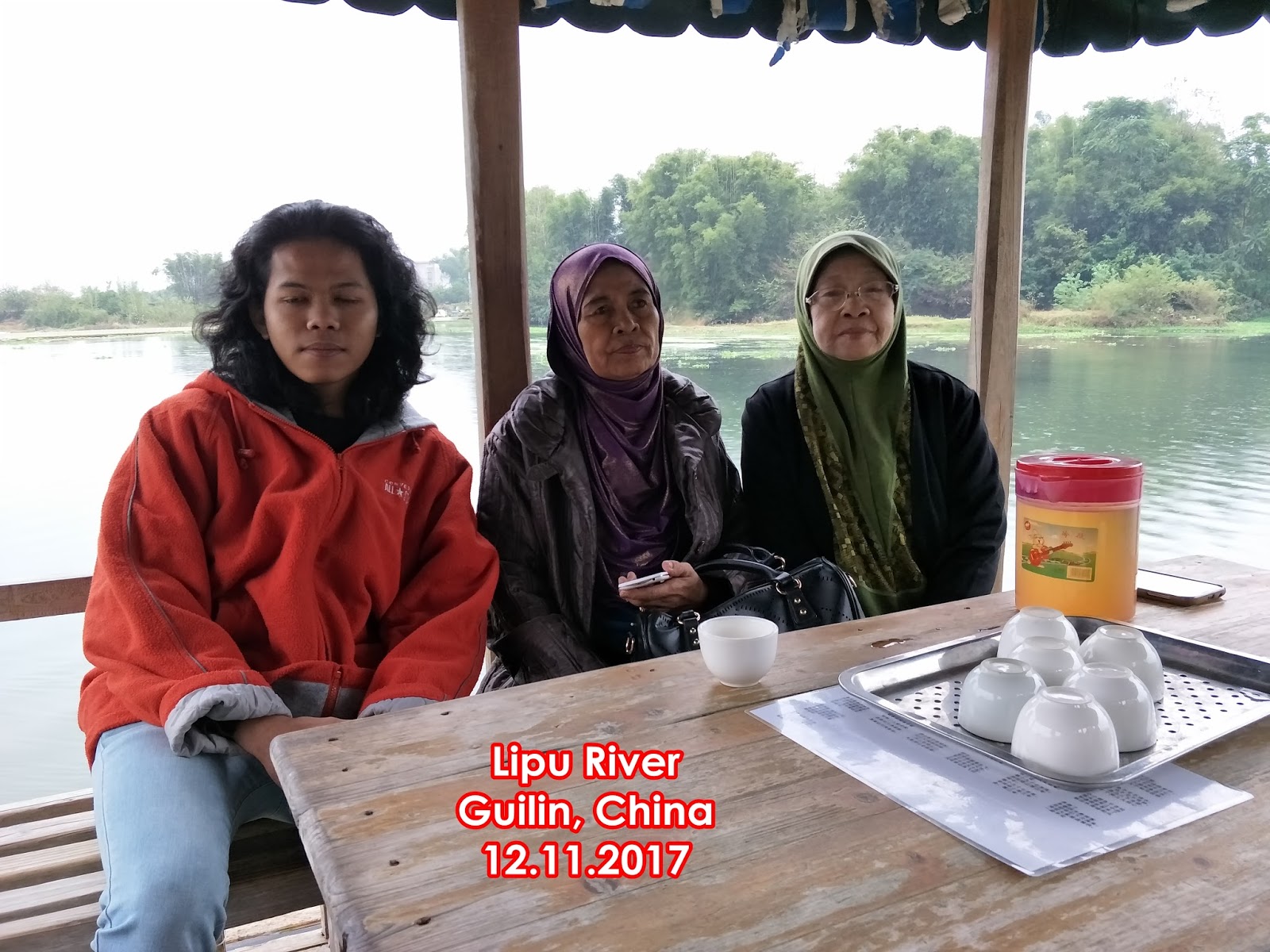 Hj. Zulheimy Ma'amor: KEMBARA CHINA 2017 - LIPU RIVER, GUILIN