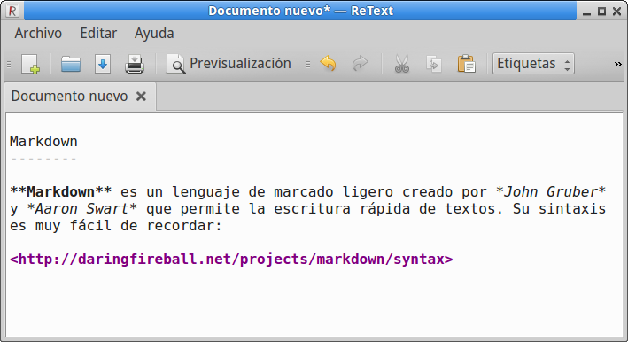 Python 3 para impacientes: Markdown para Python (I)