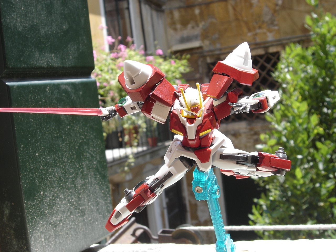 Lightning Ace's gundams: 00 GUNDAM 7 SWORD/G HG 1/144 posings with GN ...