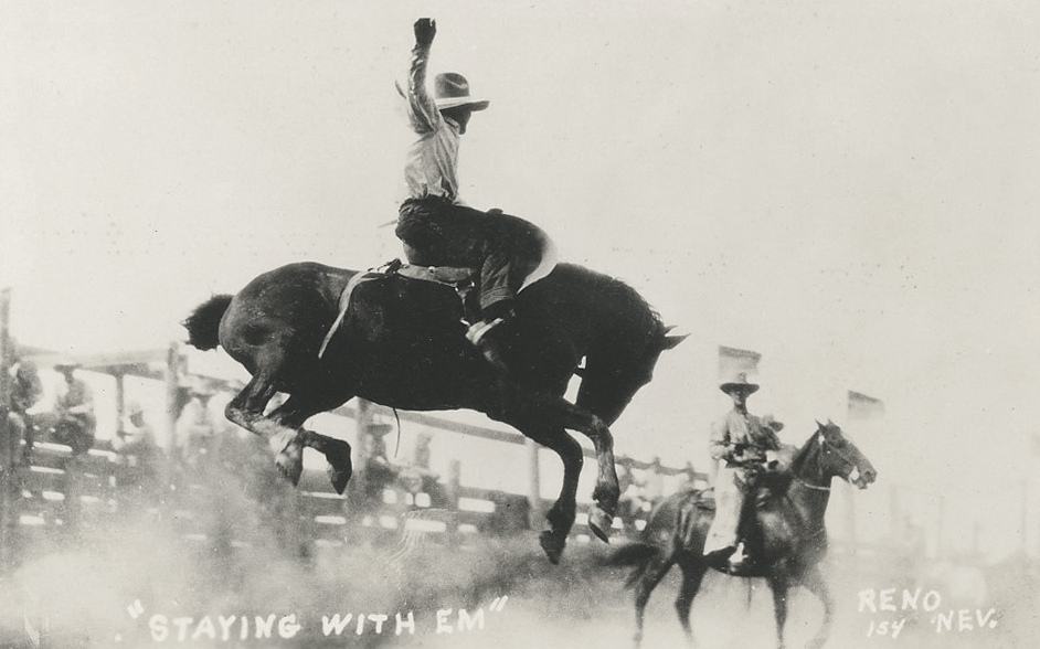 Interesting Vintage Photos of Rodeo Cowboys in the Early 20th Century ...