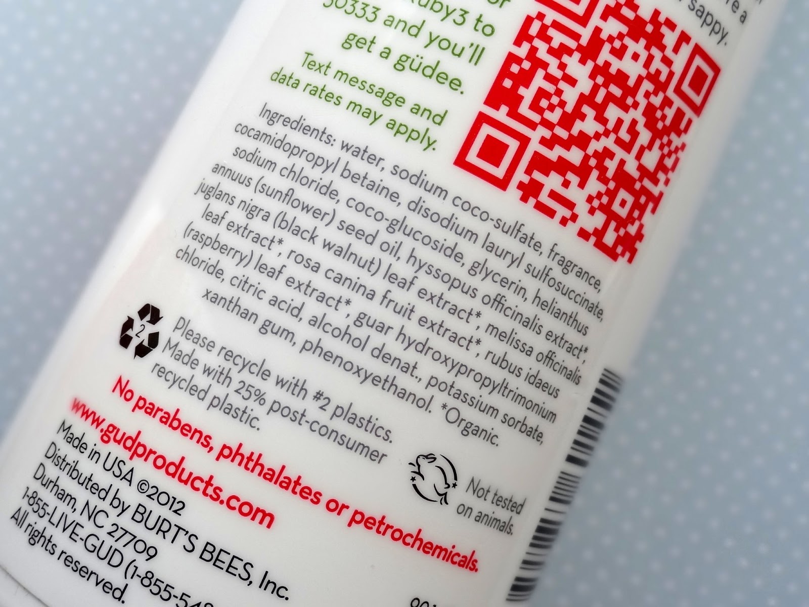 Makeup, Beauty and More: güd Red Ruby Groovy - Natural Nourishing ...