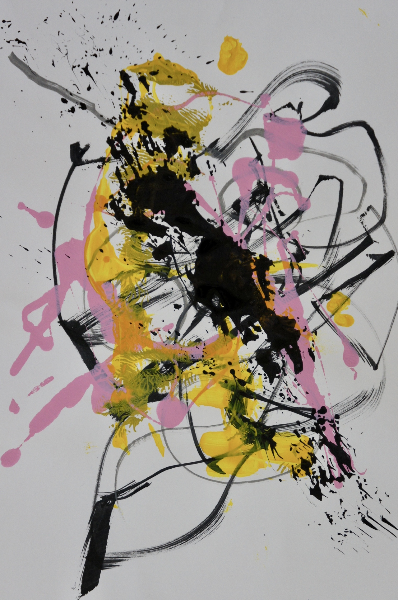 collage journeys by Jane Davies: Mark Making in January