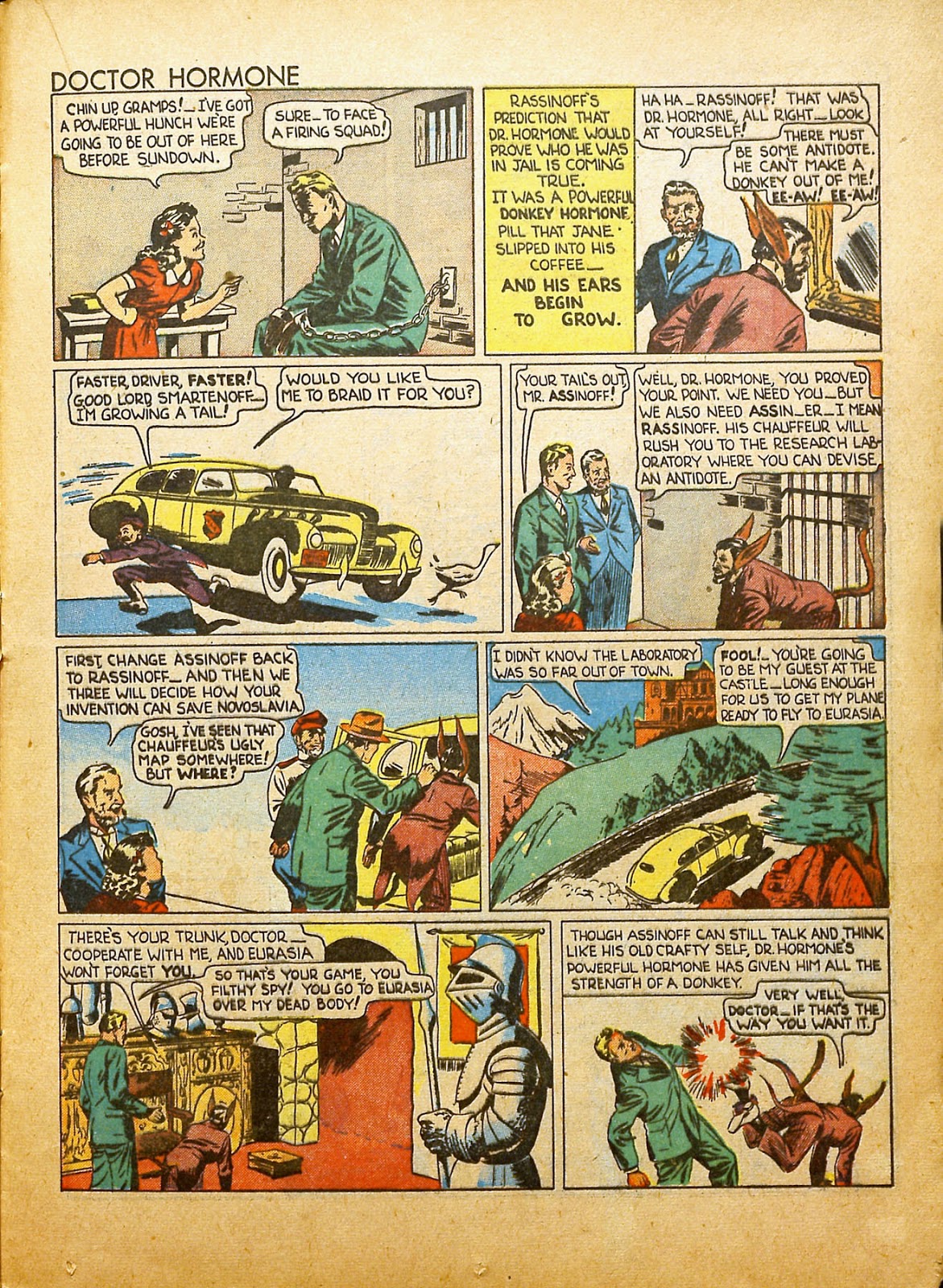 Just a Pile of Old Comics: The adventures of Doctor Hormone are even ...