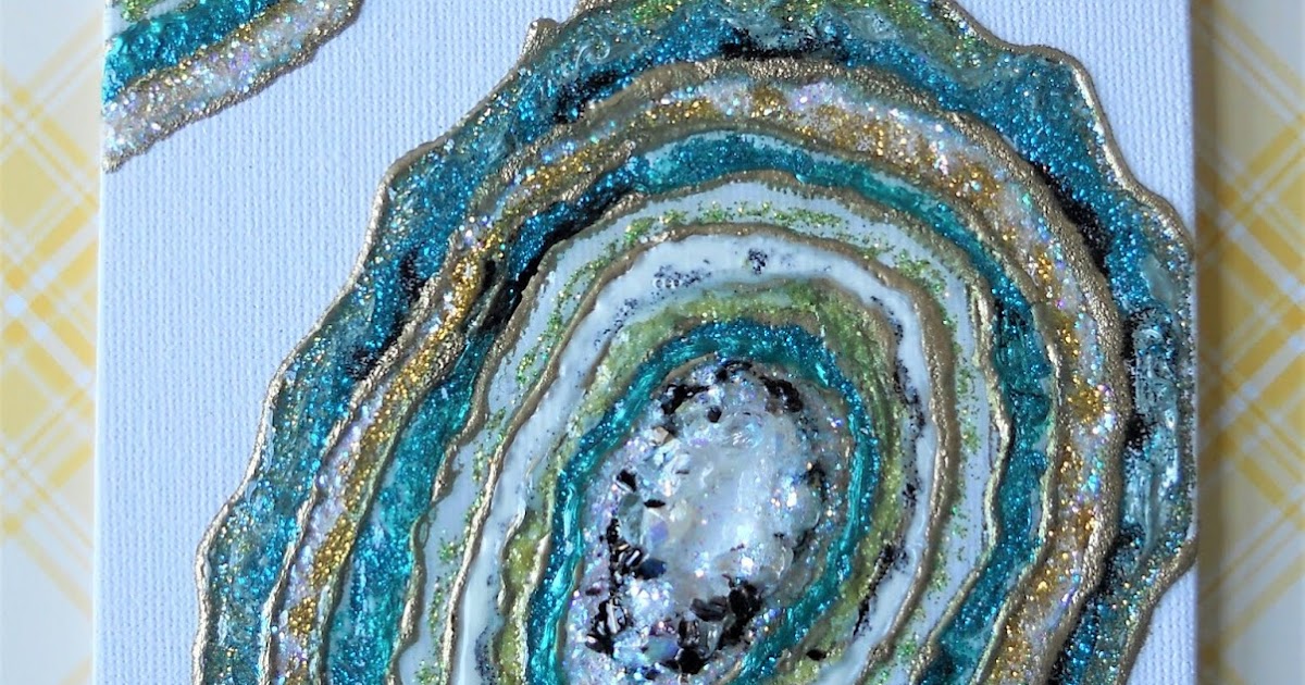 Geode Art - Free Craft Tutorial