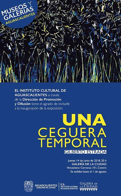 ICA INVITA A LA INAUGURACIÓN DE LA EXPOSICIÓN “UNA CEGUERA TEMPORAL”
