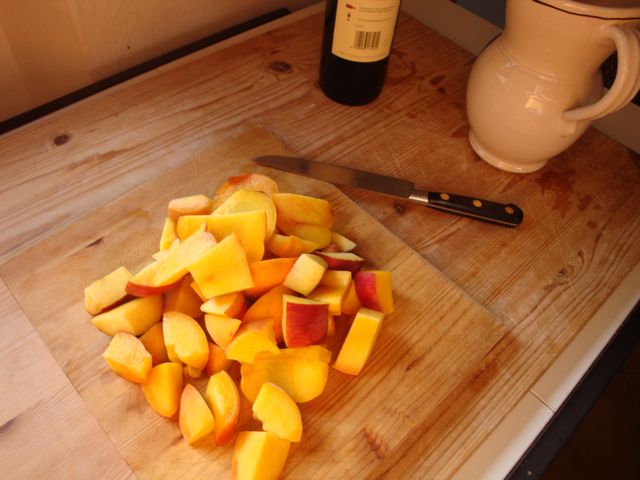 Percoche in Red Wine