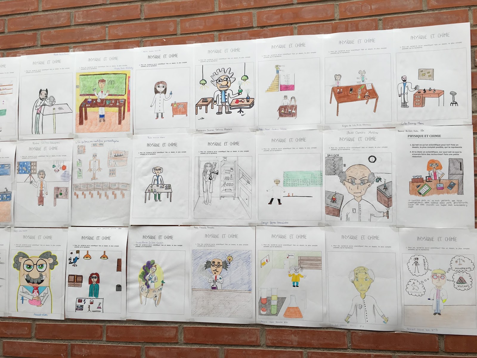 Actividades IES Mariano Baquero Goyanes: ¿CÓMO SON LOS CIENTÍFIC@S?