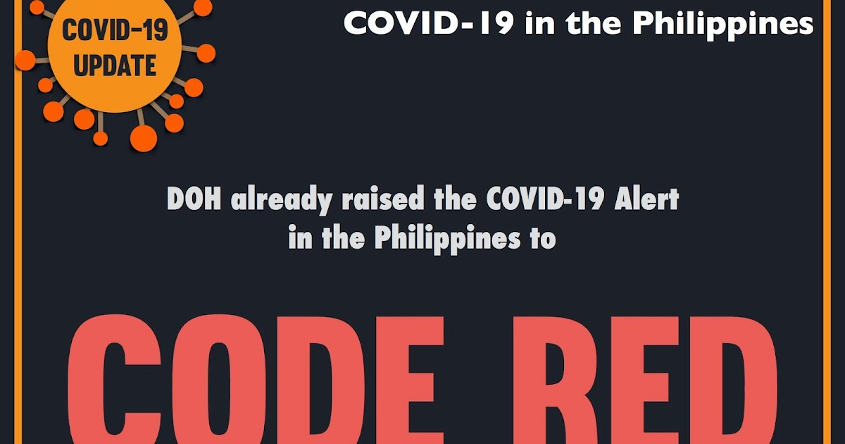 the billymacdeus' blog: Corona Virus Code Red Alert from Dept Of Health