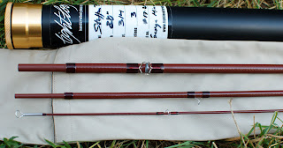 Handcrafted graphite and fiberglass fly rods: Steffen Bros.8'0" 3/4wt.