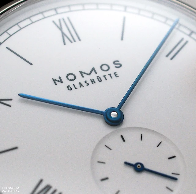 Hands-on Review: Nomos Glashütte Ludwig 38 enamel white and Ludwig duo ...