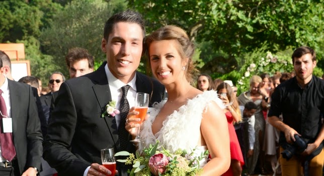 Red carpet wedding:Laura Montero and Aleix Espargaró - Red Carpet Wedding