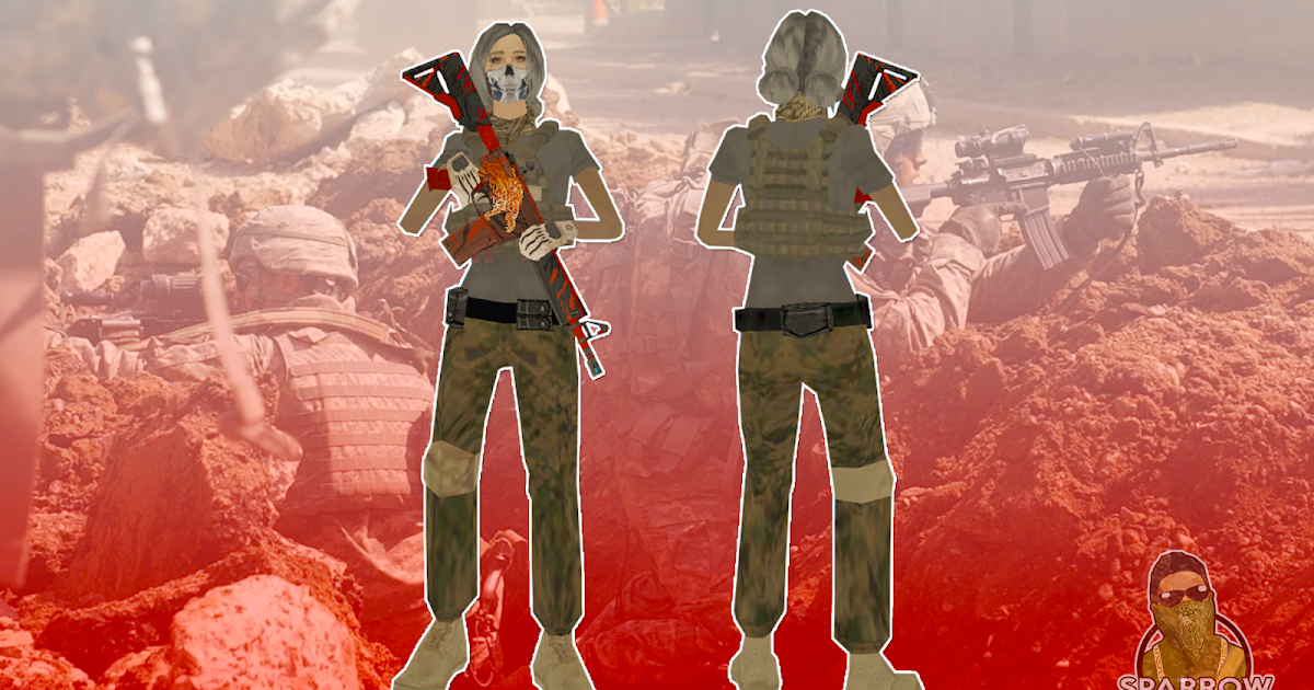 MTA SA Army Girl Skin Scripti