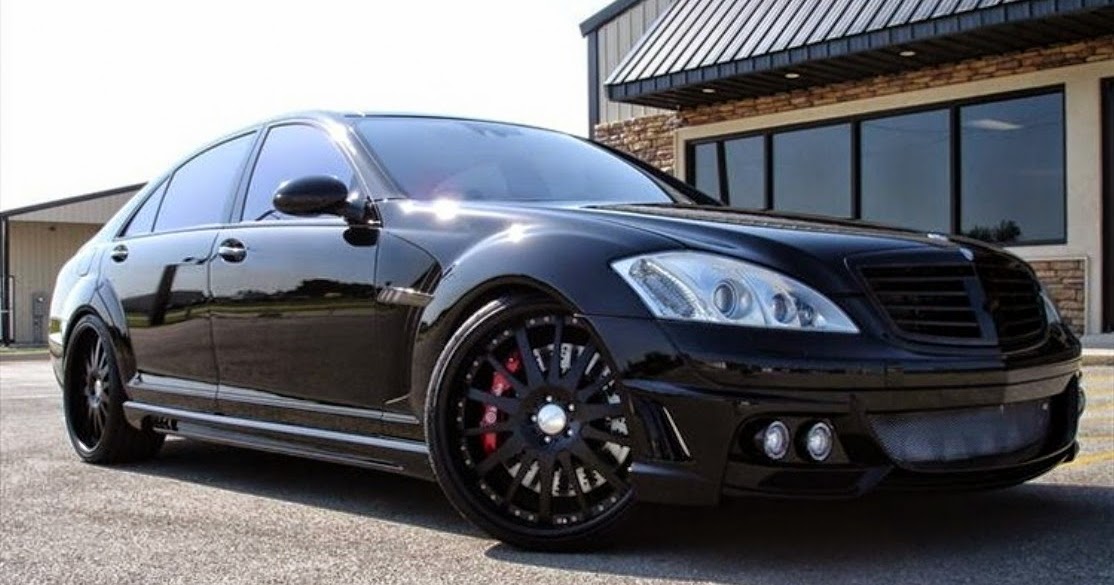 Mercedes-Benz S65 AMG W221 Black on Black | BENZTUNING