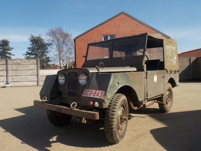 Landrover Defender: Land Rover Series One Minerva 1952 ex army