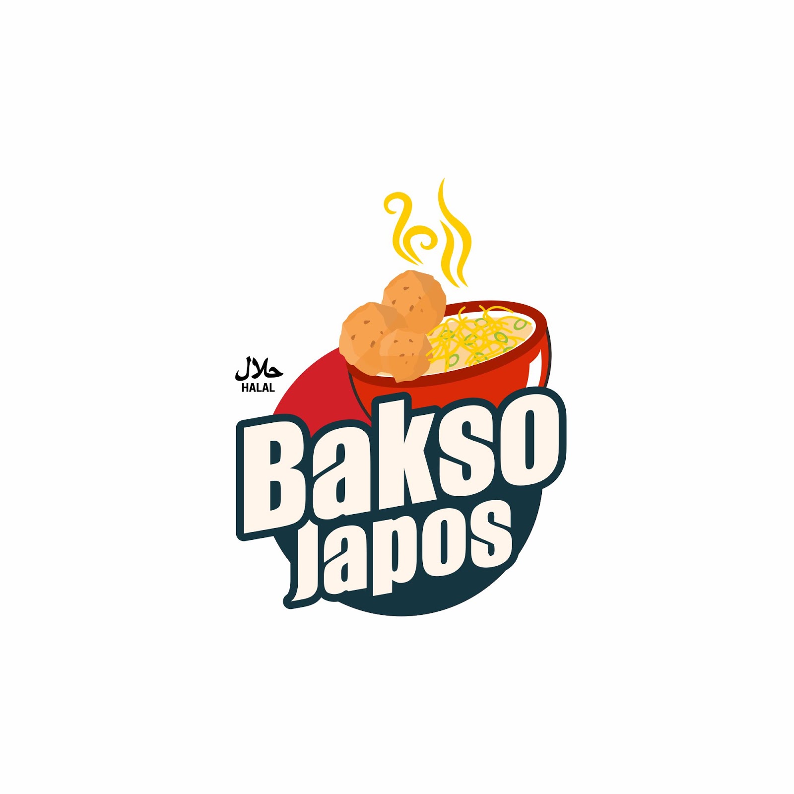 Desain Logo Bakso Bakar Ruang Ilmu