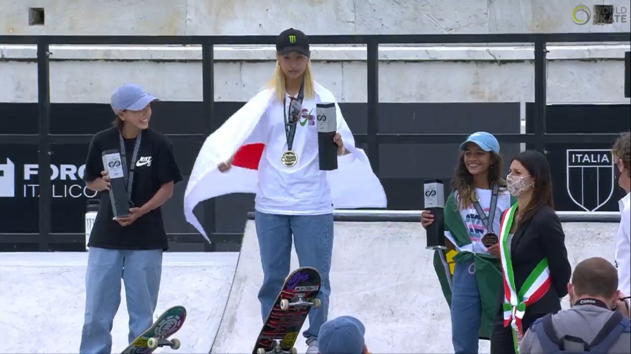 Rayssa Leal é bronze em dia de dobradinha japonesa no Mundial de skate street - Surto Olímpico