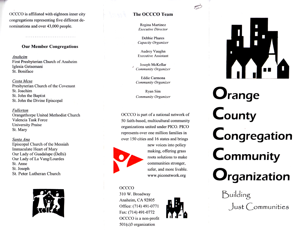 OC Community Resources: OC Congregation Community Organization