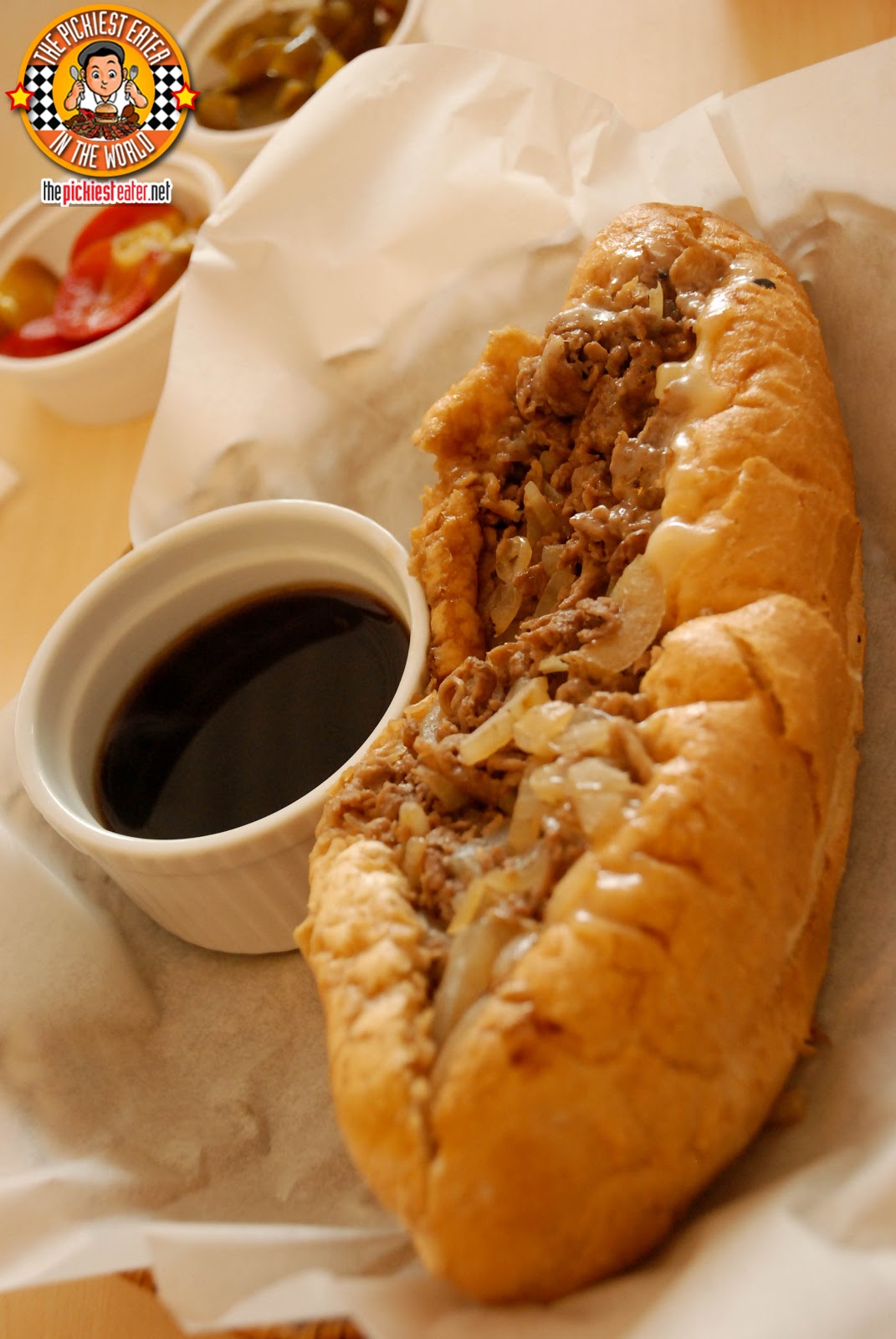 THE PICKIEST EATER IN THE WORLD: SECOND STOP AT THE CHEESESTEAK SHOP