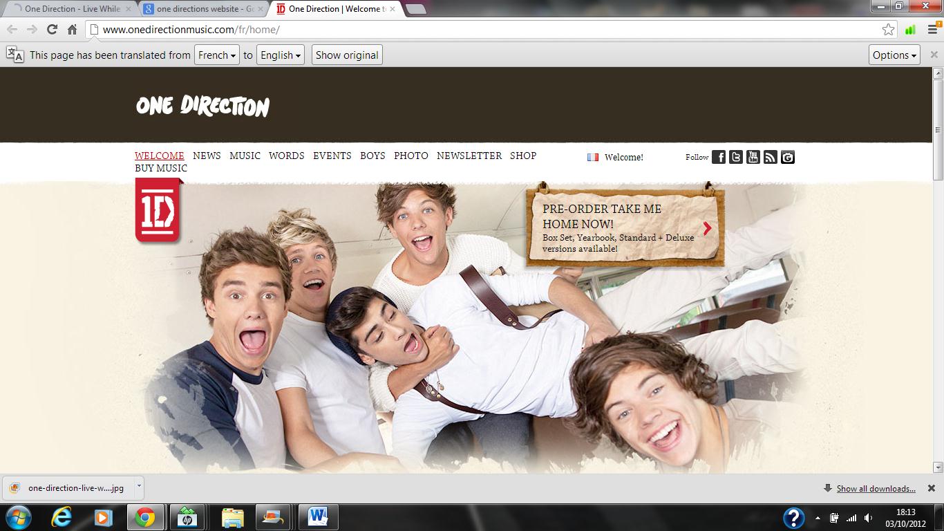 soph's blog: One Direction - Live While Were Young