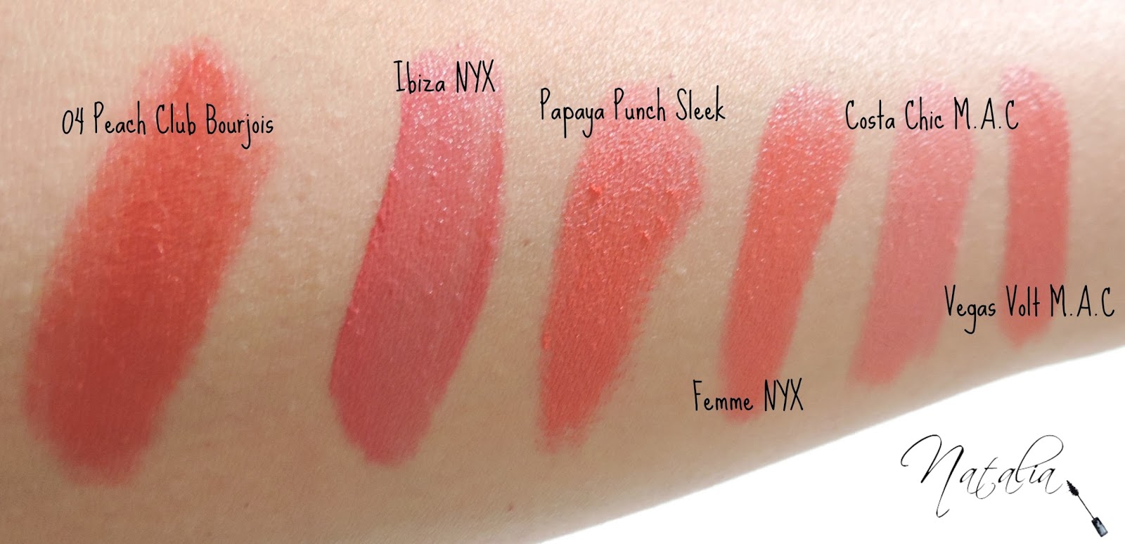 Mis labiales Corales | Favoritos - Mis brochas y sombras